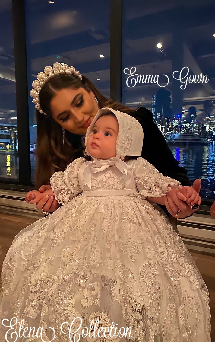 Christening Gown - Emma – Elena Collection